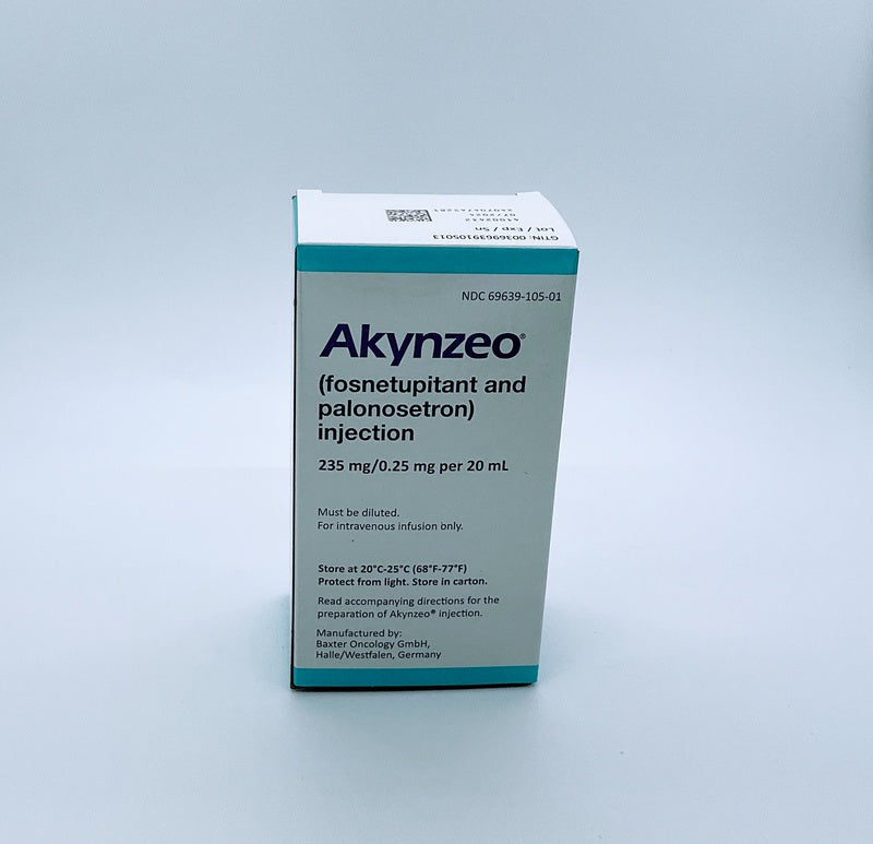AKYNZEO 235/0.25MG SDV 20ML EACH HELSINN THERAPEUTICS NDC# 69639-0105 ...