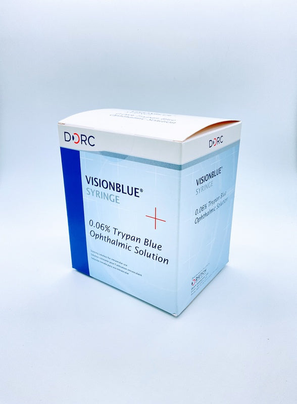 VISIONBLUE 0.06% TRYPAN BLUE OPHTHALMIC SOLUTION 0.5ML SYRINGE 10/PACK ...
